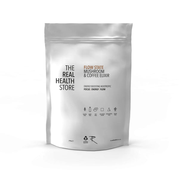Flow State Coffee Mushroom Nootropic Elixir (270g) – Noble Naturals Store
